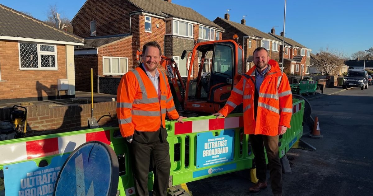 CityFibre introduces Simon Lightwood MP to full fibre… | CityFibre