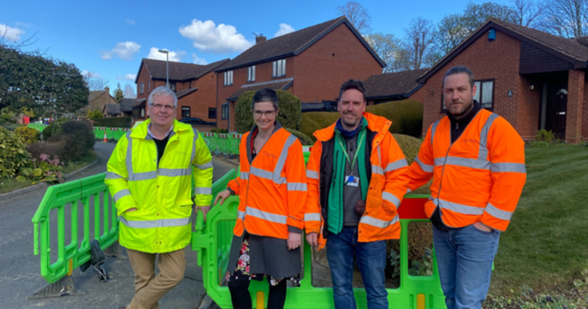 CityFibre introduces Chloe Smith MP to £50m Full Fibre… | CityFibre