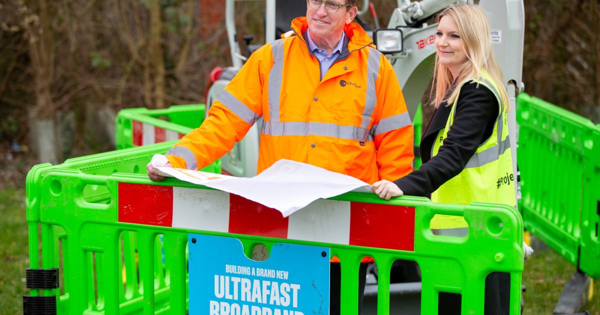 Project Gigabit contract award unlocks 215,000 home… | CityFibre