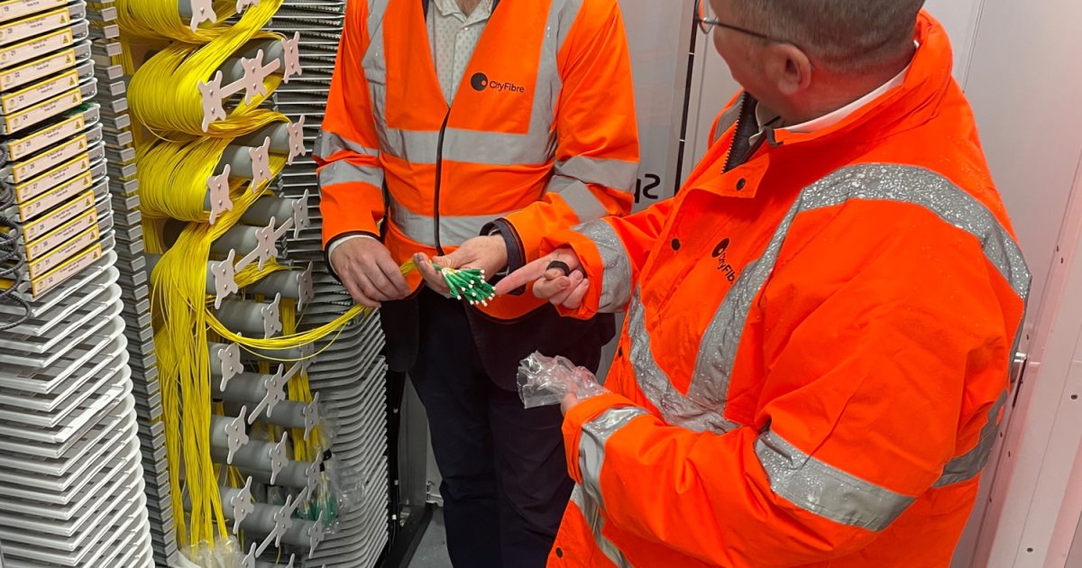CityFibre introduces Paul Maynard MP to full fibre works… | CityFibre