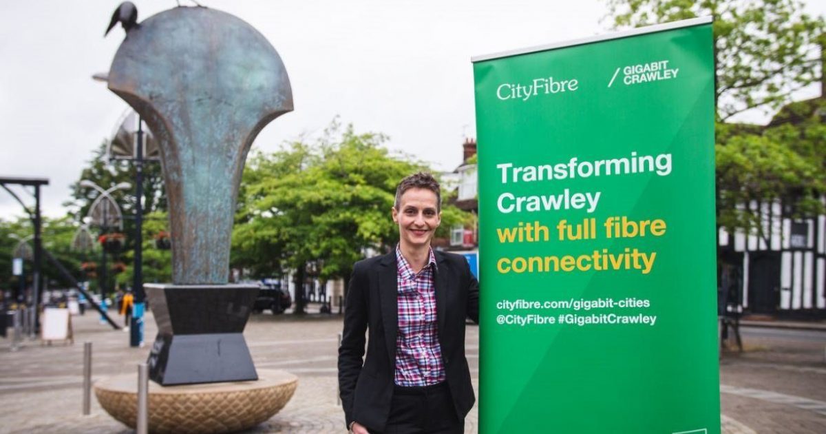 Crawley Borough Council teams up with CityFibre to bring… | CityFibre